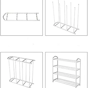 DINGZZ Home Shoe Rack, Removable and Simple, Multi-Layer Simple Home Storage and Assembly Shoe Cabinet