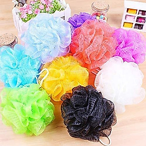 WAITLOVER Color Bath Ball Bath Wipe Bath Flower Bath Towel Body Bathroom Bath Supplies Wipe Matching C4y4 Ball Anti-Scatter Bath R9b9
