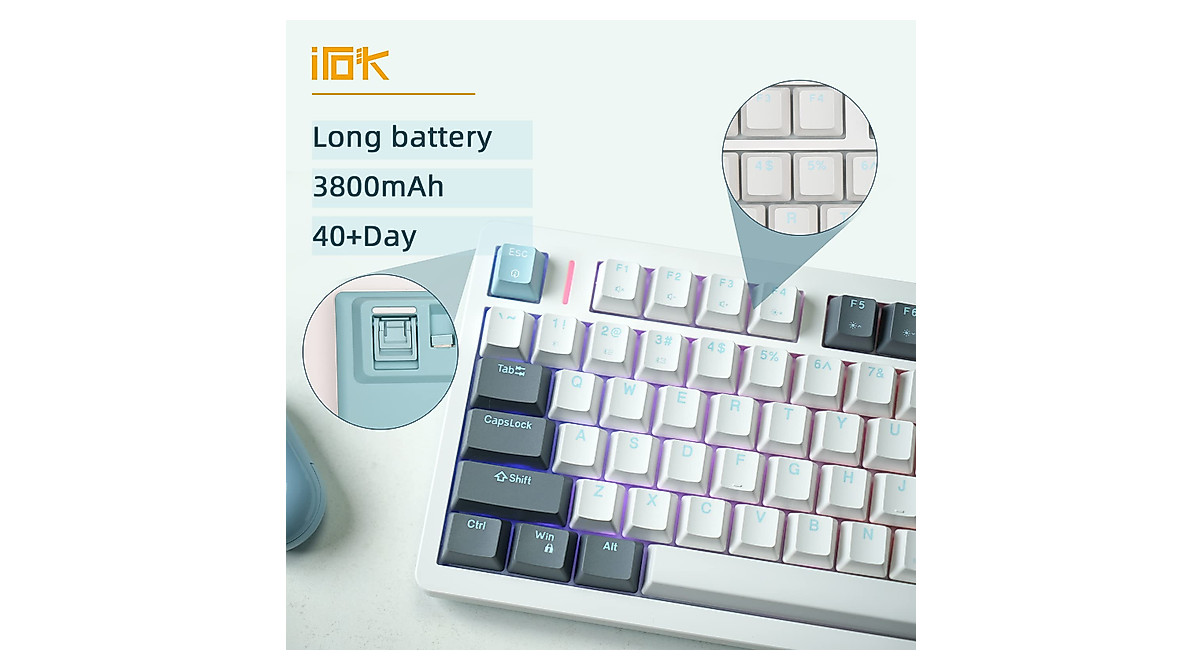 IROK FE75Pro Wireless RGB Mechanical Keyboard