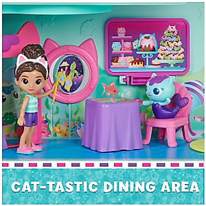 Gabby’s Dollhouse, Gabby Cat Friend Ship, Cruise Ship Toy with 2 Toy Figures, Surprise Toys & Dollhouse Accessories, Kids Toys for Girls & Boys 3+