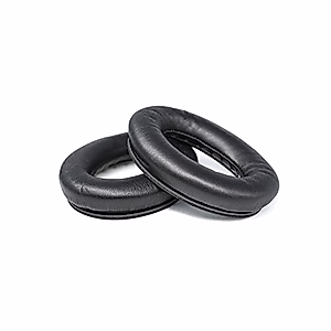 Genuine Leather Ear-Pads Ear-Cushions for Bose QuietComfort QC 35 35-ii 25 15 2, Lambskin Replacement Pads Parts for QC-35 QC-35ii QC-25 QC-15 QC-2 SoundLink SoundTrue Around-Ear II AE2 Headphones