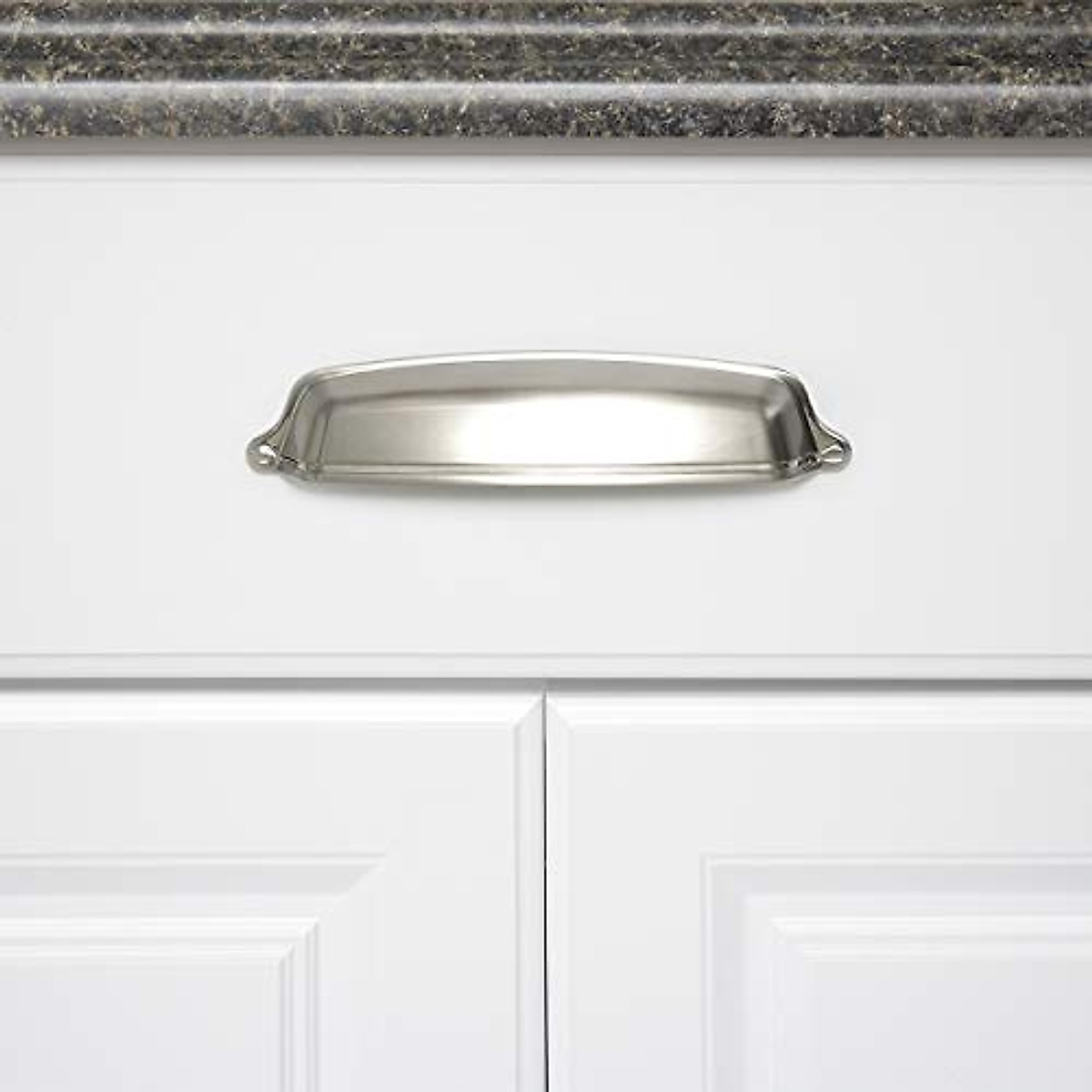 Austin & Mills AM-CH103, Satin Nickel, Square Bin Cup, 5-Pack