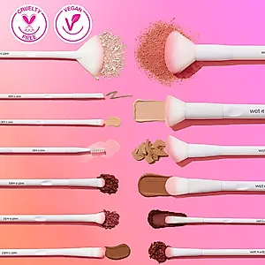wet n wild Essential Makeup Brush| Brow & Liner Brush| Flat Angled Liner Brush| Ultra-Thin Precision| Soft Fibers