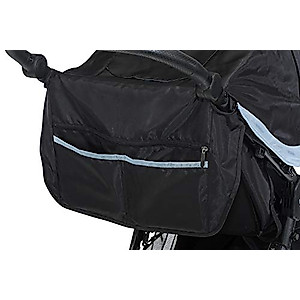 Britax B-Free Stroller, Midnight - All Terrain Tires, Adjustable Handlebar, One Hand Fold, Large UV50 Canopy