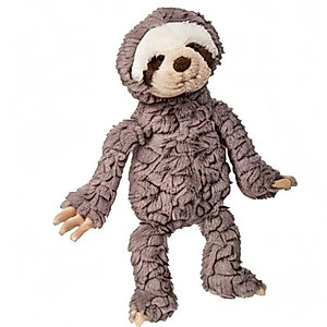 Mary Meyer Grey Putty Stuffed Animal Soft Toy, Sloth, 12-Inches