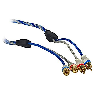 Rockville RXM-S6 Marine/Boat 6 Channel Amplifier 2600 Watt Peak / 660w Dyno-Certified RMS with Status Mode LED Indicator & RWK4CU 4 AWG Gauge 100% Copper Complete Amp Installation Wire Kit OFC