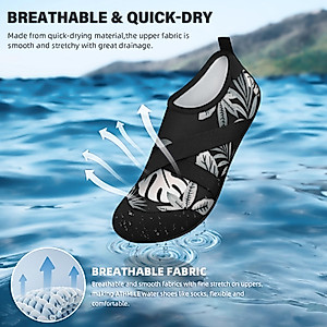 ATHMILE Womens Mens Water Shoes Barefoot Quick-Dry Aqua Socks for Beach Swim Yoga Exercise Sport Accessories Pool Camping Cruise Essentials