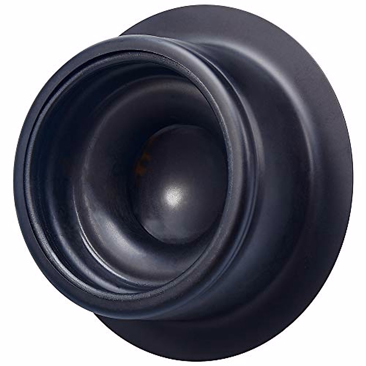 Kitchen Sink Flange Stopper Black - Universal Garbage Disposal Flange for Fit 3-1/2 Inch Standard Sink Drain Hole, Sink Flange Replacement Accessories