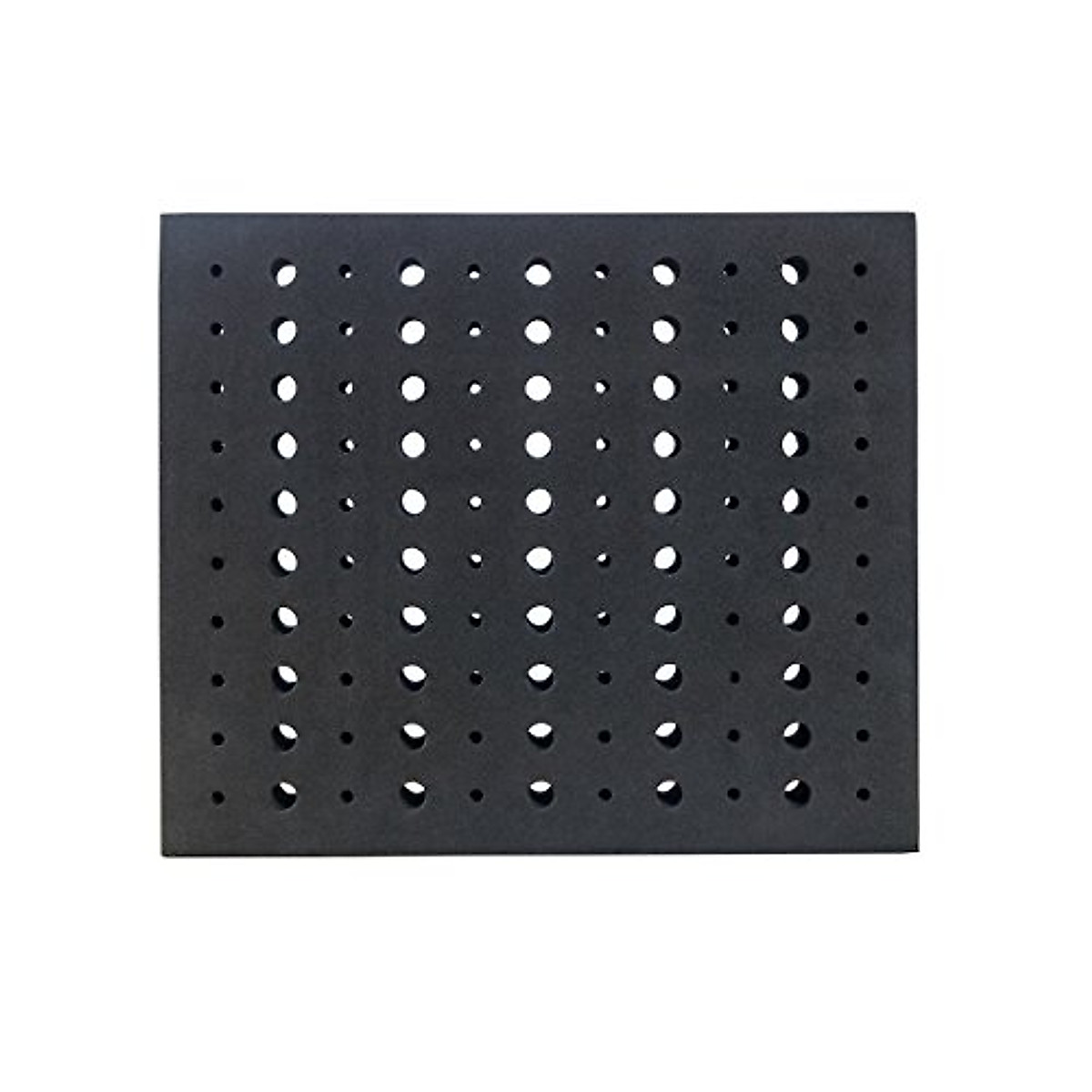 POWERTEC 71046 Router Bit Tray for 110 Bits, 1-5/16” Thick, 50 1/2 inch and 60 1/4 inch Shank Router Bits,Black