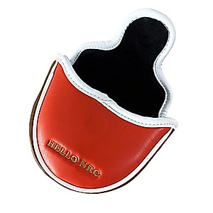 HELLO NRC Golf Mallet Putter Cover Golf Club Head Covers Golf Accessories for Odyssey Scotty Cameron Golf Builder(MP)