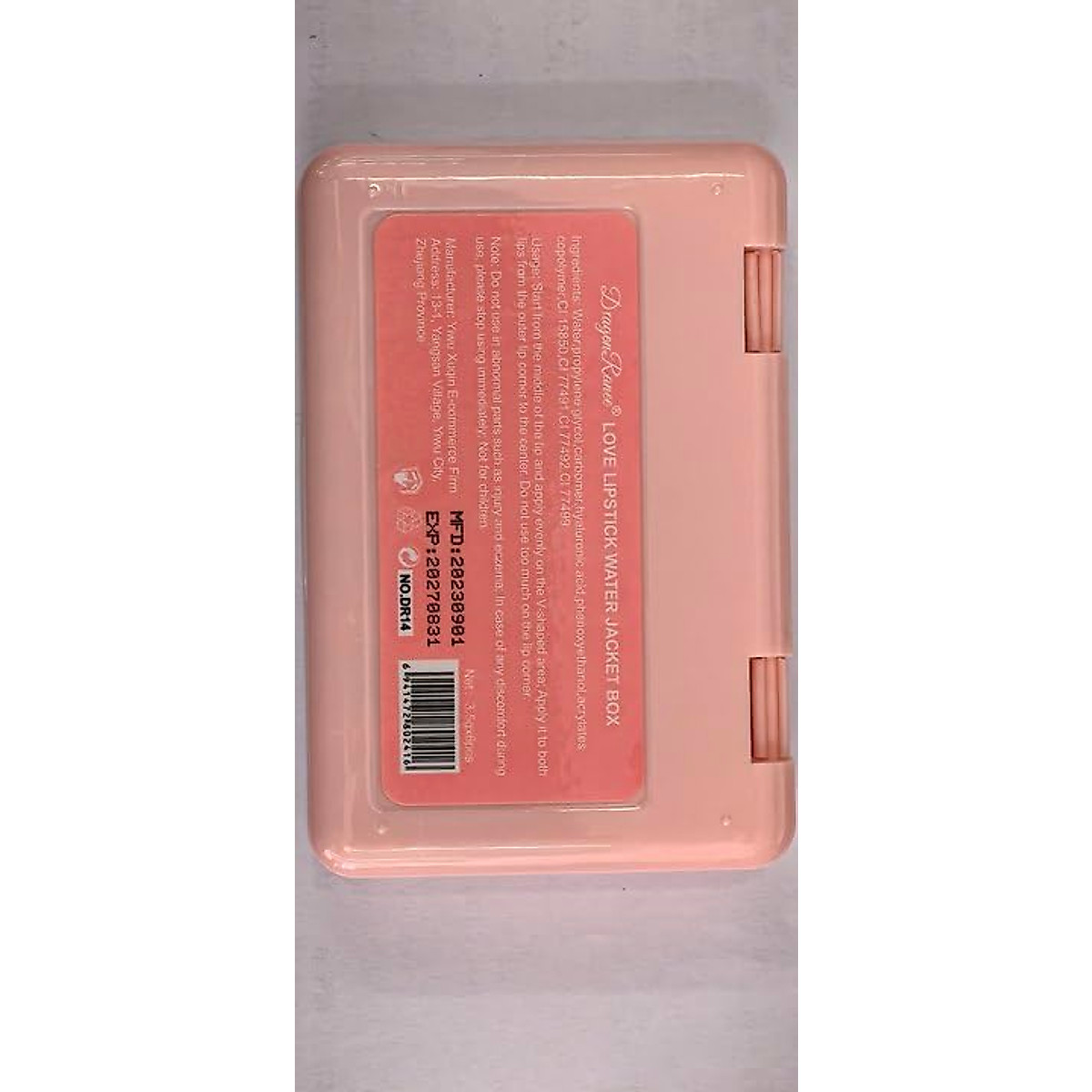 Sulily 6 Colors Lip Tint Stain Set,Plumping Mini Velvet Lip Tint,Hydrating Moisturizing Lip Cheeks and Eyes,Waterproof&Long Lasting,Natural Glossy Korean Lip Tint Stain Non-Sticky