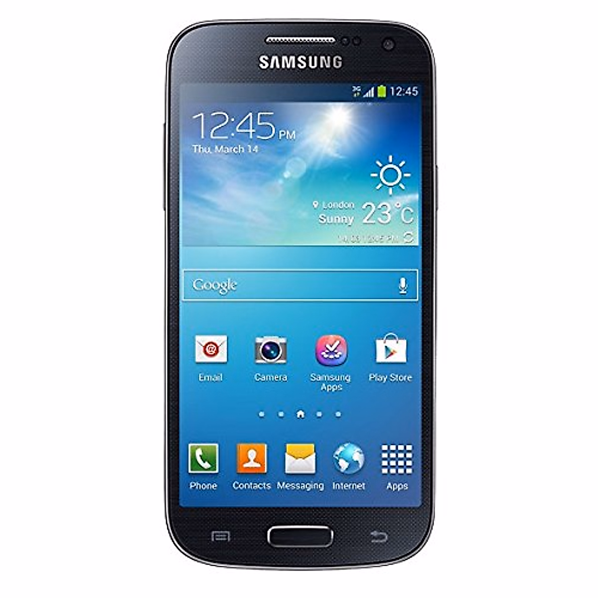 Samsung Galaxy S4 Mini I257 16GB Unlocked GSM 4G LTE Android Smartphone w/ 8MP Camera - Black Mist