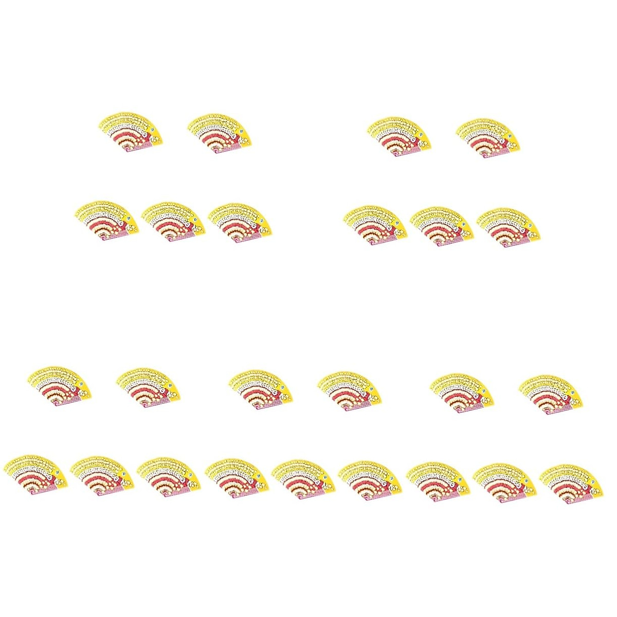 SECFOU 500 Pcs Triangle Paper Popcorn Bag Red Paper Bags Cone Popcorn Bag Cookie Containers Cardboard Popcorn Boxes Popcorn Food Bags Pink Paper Bags Food Cone Open Top Popcorn Bucket