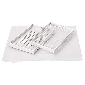 OnDisplay Clik Stackable Interlocking Shoe Box System (Standard Clear/White, Single Box)