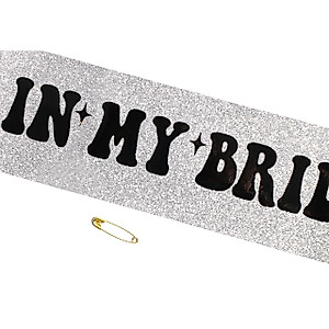in My Bride Era Sash - Bachelorette Party Decorations, Bride to Be Sash, Bachelorette Party Sash, Wedding Bridal Shower Party Decorations Bridesmaid Favors