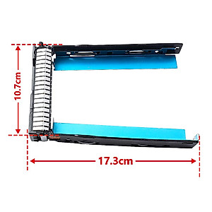 3.5" inch LFF SAS SATA HDD Tray Caddy Compatible for HP 651314-001 651320-001 Sled Proliant G8 Gen8 Gen9 G9 DL380P DL388 DL360 DL360P DL160 DL560 DL385 ML350e ML310e SL250s Series (2-Pack)