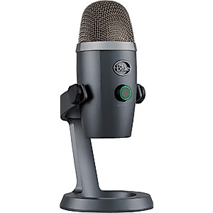 Newest Blue Yeti Nano Premium USB Microphone for Gaming, Streaming,Podcasting, PC & Mac with GalliumPi Bundles