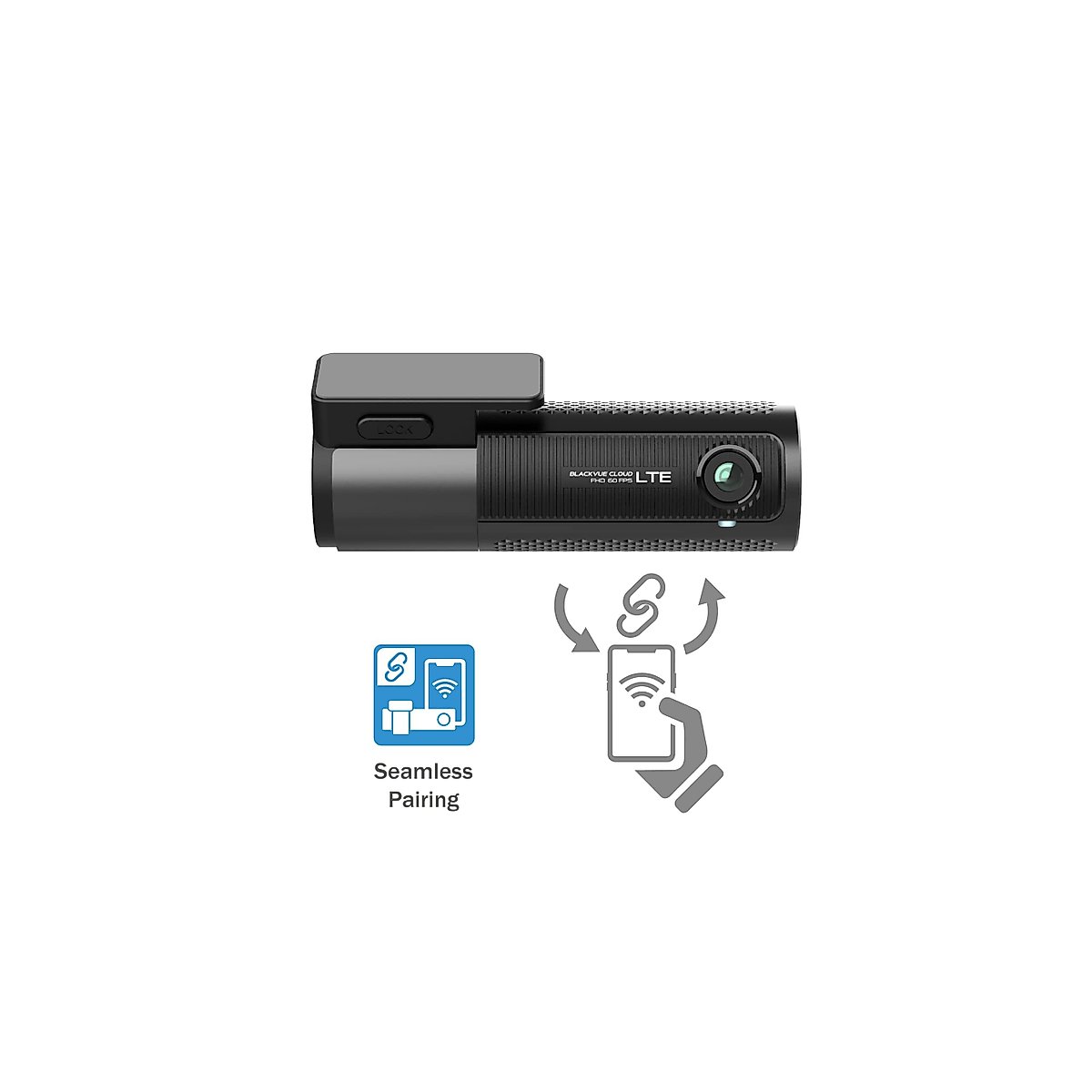 BlackVue DR750X-2CH LTE Plus with 32GB microSD Card | Easy Cloud connectivity with Built-in Nano SIM Card Reader | WiFi GPS, Cloud Connectivity| Dashcam Front and Rear| Made in Korea