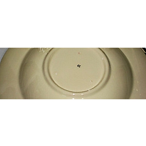 Franciscan Earthenware Desert Rose Rimmed 8 1/2 Inch Cereal Soup Bowls, Set of 4