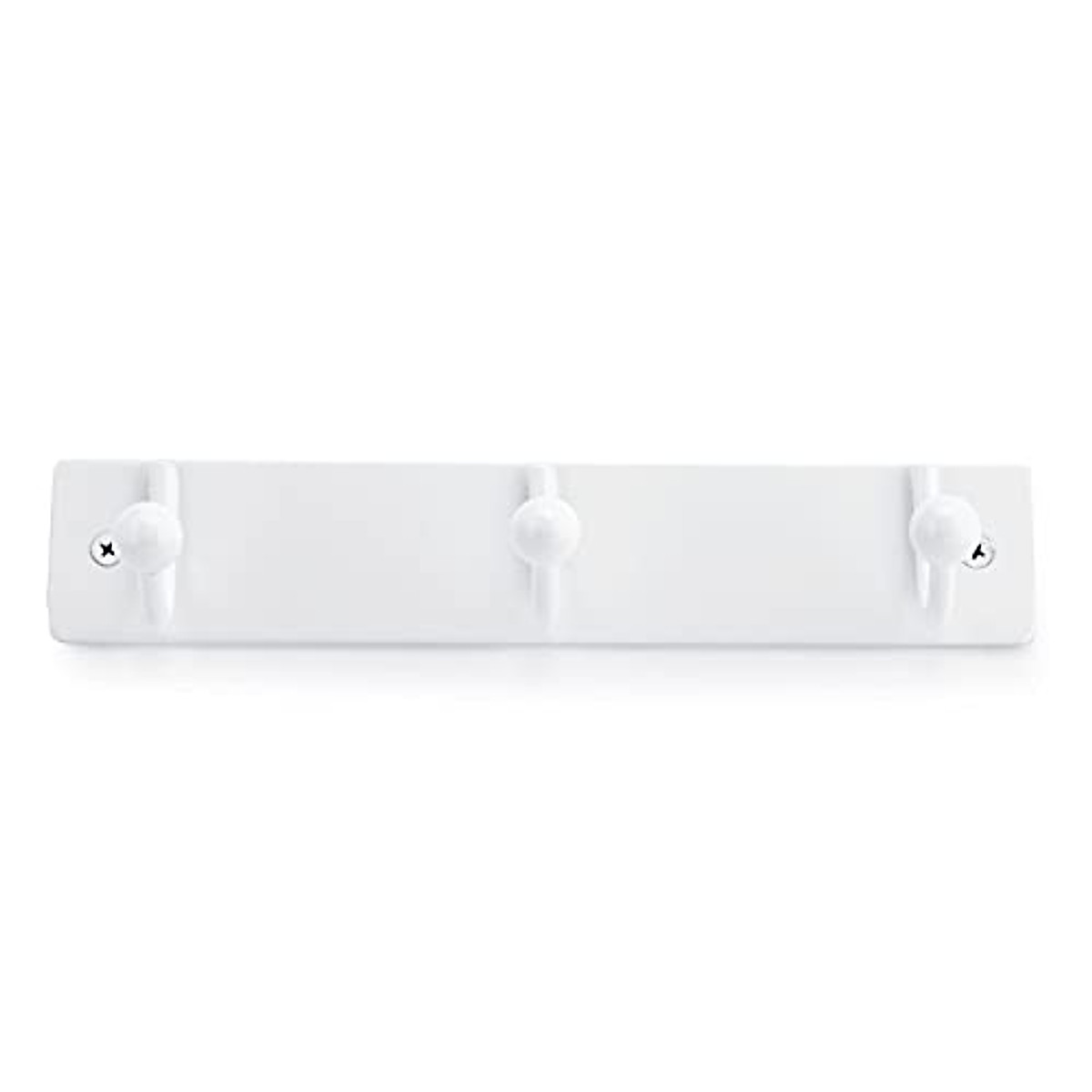 Richelieu Hardware 70548BAG Utility Hook Rack 9-1/16 in (230 mm), White
