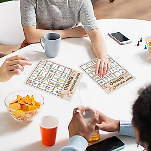 Ziyouza Balloons Bear Bingo Games, 24 Players Bingo Games for Gender Reveal Party Family Party Activity -10