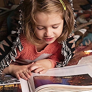 Pure Country Weavers Luminescent Fairy Blanket by Rachel Anderson - Gift Fantasy Tapestry Throw Woven from Cotton - Made in The USA (72x54)