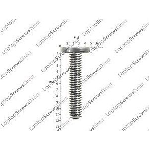 RapidSparesLtd Pack of 100 M2X11 New Sliver Wafer Head Laptop Machine Screw Philips Head