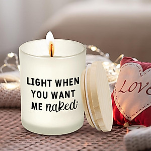Christmas Gifts for Him Boyfriend Husband Men Couples Gift Ideas, Funny Stuffers for Stocking, I Love You Gifts for Him Anniversary Birthday Gifts for Boyfriend Romantic Gifts for Husband Men, Candles