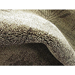 Unique Loom La Jolla Collection Farmhouse, Contemporary, Botanical, Traditional, Vintage Area Rug, 9 x 12 ft, Light Brown/Dark Brown