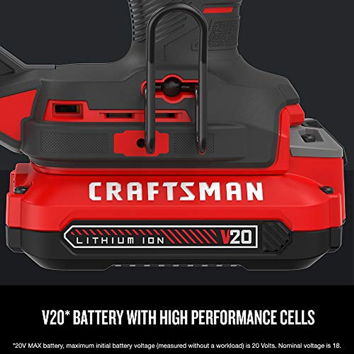 CRAFTSMAN V20 Cordless Brad Nailer Kit, 18GA (CMCN618C1)