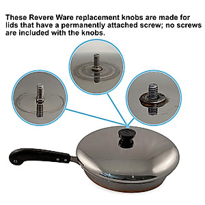 Replacement Lid Knob for Revere Ware Lids (single knob)