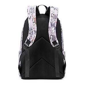 Wadirum Children Cute School Bookbag Lightweight Backpack for Kids Cat
