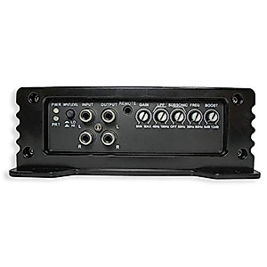 Harmony Audio HA-A800.1 Car Stereo Class D Amp Mono 1600 Watt Subwoofer Amplifier - 1 Ohm Stable - Includes Bass Remote