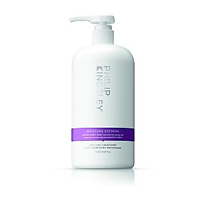 PHILIP KINGSLEY Moisture Extreme Enriching Conditioner for Curly Dry Damaged Hair Curls Moisturizing Deep Conditioning with Almond Wheatgerm Babassu Avocado Oil, 33.8 oz