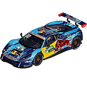 Carrera 27708 Ferrari 488 GT3 Red Bull AF Corse No.30 1:32 Scale Analog Slot Car Racing Vehicle Evolution Slot Car Race Tracks