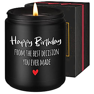 Fairy's Gift Manly Happy Birthday Candles for Husband, Boyfriend, Fiance - Hilarious Husband Birthday Gift Ideas - Funny Birthday Gifts for Husband from Wife, Boyfriend Birthday Gifts from Girlfriend