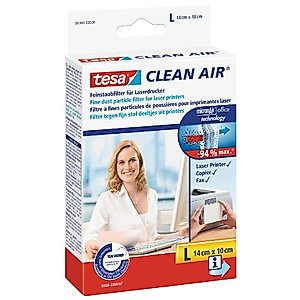 Tesa Clean Air Fine dust Filter Size L 5038000 for Laderprinters 14x10cm