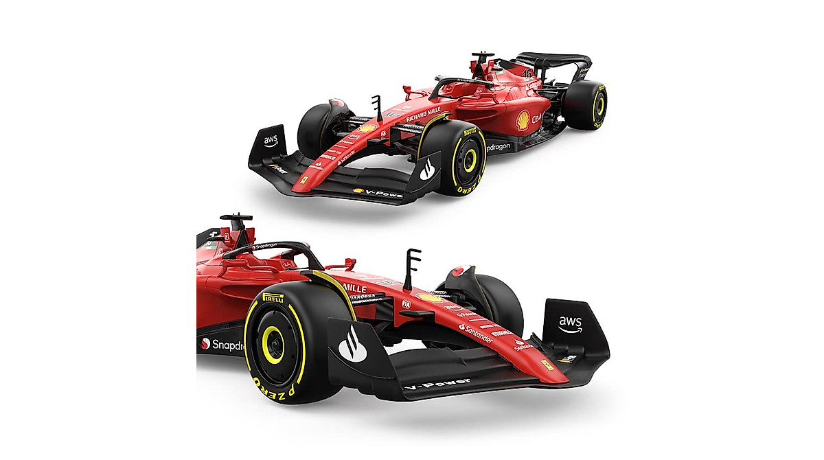 RASTAR Ferrari F1-75 RC Car 1:12 Scale - Officially Licensed Model
