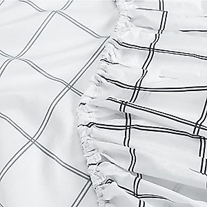 Serta Simply Clean Complete 7 Piece Hypoallergenic Reversible Bed in a Bag with Sheets and Pillow Cases for All Season, Queen, Red/Grey