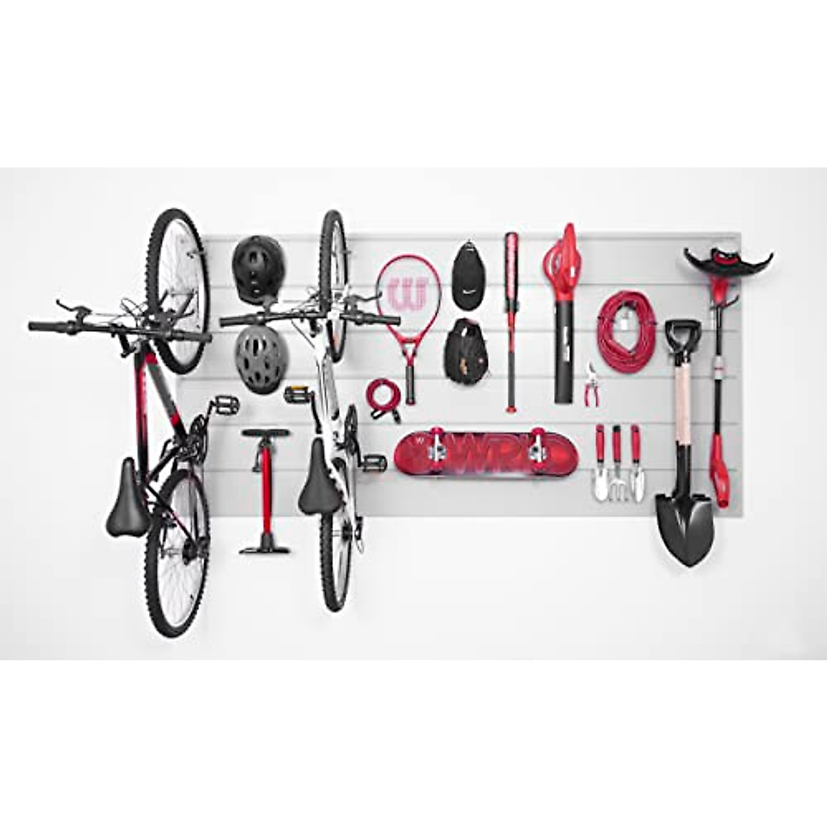 Crownwall 6" Basic Bundle (8x4 ft) with 20-Piece Locking Hook Kit (Graphite)