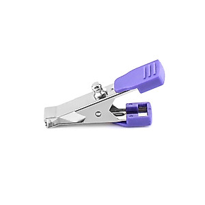 QWORK Veterinary Electrode Clip, 5 Pack Universal Accurate EKG/ECG Limb Clip Multi-Function Clamp Adapters for Electrode Resting Tabs, Snap Pinch Needle Banana