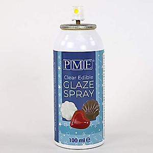 PME Edible Glaze Spray, 3oz, Transparent (EG700)