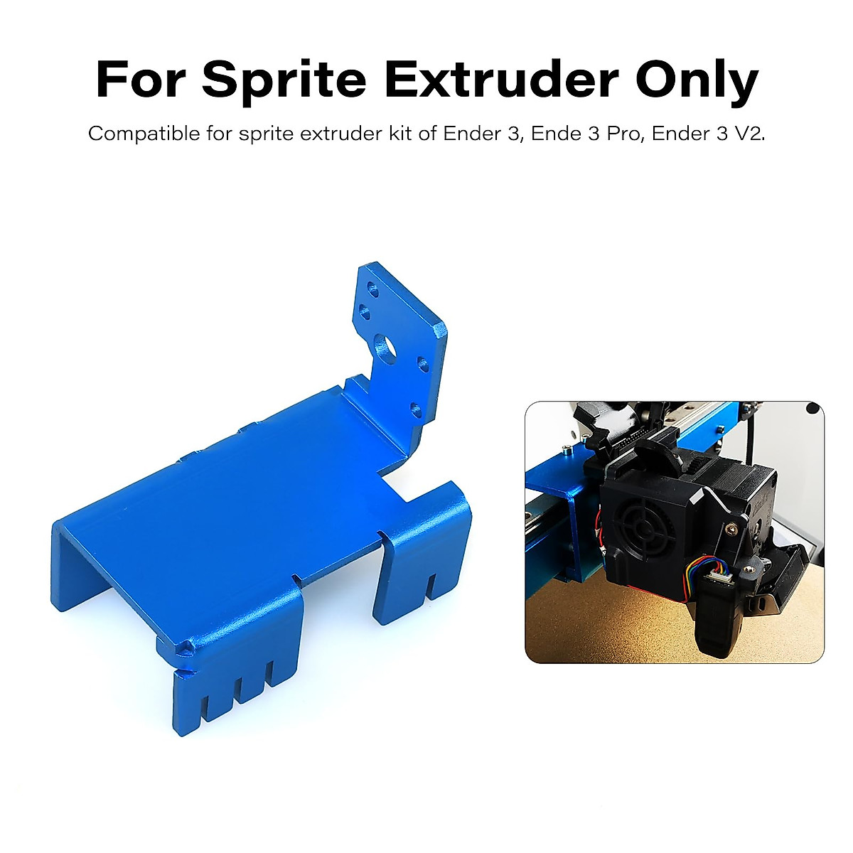 ENOMAKER Ender 3 V2 X Axis Linear Rail Guide for Sprite Extruder Pro Kit of Creality Ender 3, Ender 3 Pro 3D Printer