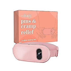 Period Heating Pad for Cramps - Portable Heating Pad for Cramps Menstrual Heating Pad for Cramps Relief Heating Pad for Period Cramps Pain Relief - Portable Cordless Heating Pads for Cramps DiviniTi