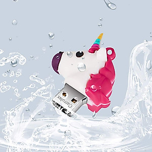 GARRULAX USB Flash Drive, 8GB / 16GB / 32GB / 64GB USB 2.0 Cute Novelty Waterproof USB Memory Stick Date Storage Pendrive Thumb Drives(64GB, Horse)