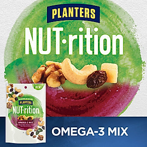 Planters NUTrition Omega 3 Snack Nuts Mix (5.5 oz Bag)
