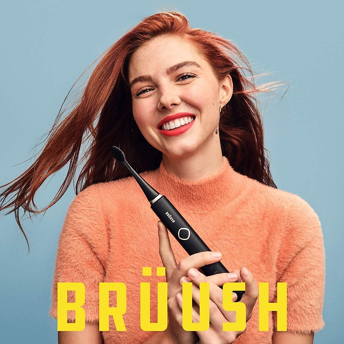 BRUUSH Electric Toothbrushes – Premium Set Electric Toothbrush: 3 Replacement Toothbrush Heads