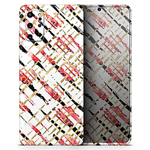 DesignSkinz Karamfila Watercolo Poppies V21 Protective Vinyl Decal Wrap Skin Cover Compatible with The Samsung Galaxy S20 (Screen Trim & Back Glass Skin)