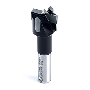 Amana Tool - 203205 Carbide Tipped Hinge Boring Bit L/H 20mm Dia x 57mm Long x 10mm Shank