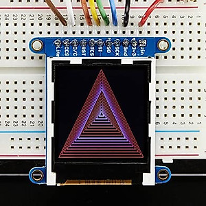 Adafruit 1.44" Color TFT LCD Display with MicroSD Card breakout [ADA2088]